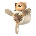 erfcxs Cute Air Clips Cartoon Rotating Car Diffuser Decorations Auto ...