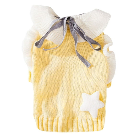 erfcxs Cute Winter Dog Sweater Thick Dog Clothes For Small Medium Dogs ...