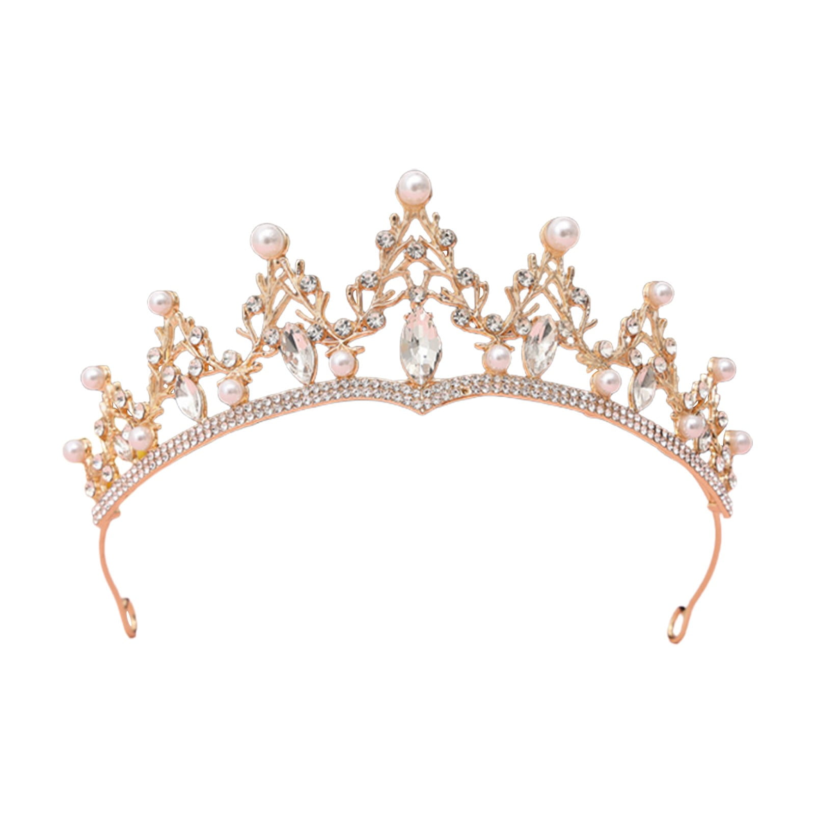 erfcxs Dazzling Rhinestone For Women Elegant Headband For Weddings ...