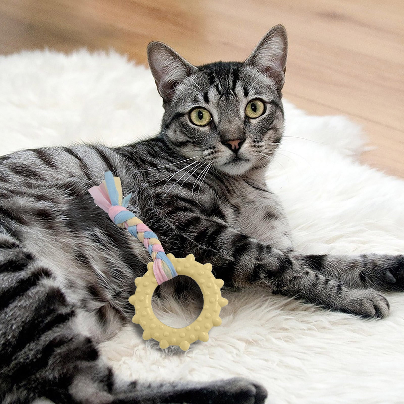 erfcxs Durable Interactive Dog Chew Toy For Aggressive Chewers Long ...