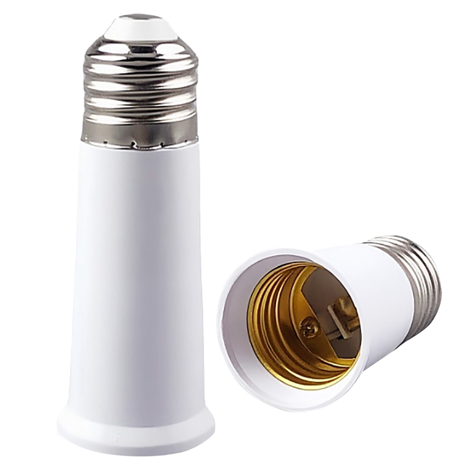 erfcxs E27 Screw Light Bulb Socket Converter Bayonet To Screw Bulbs ...