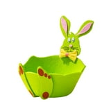 erfcxs Easter Decoration Storage Storage Cartoon Bunny Round Candy ...