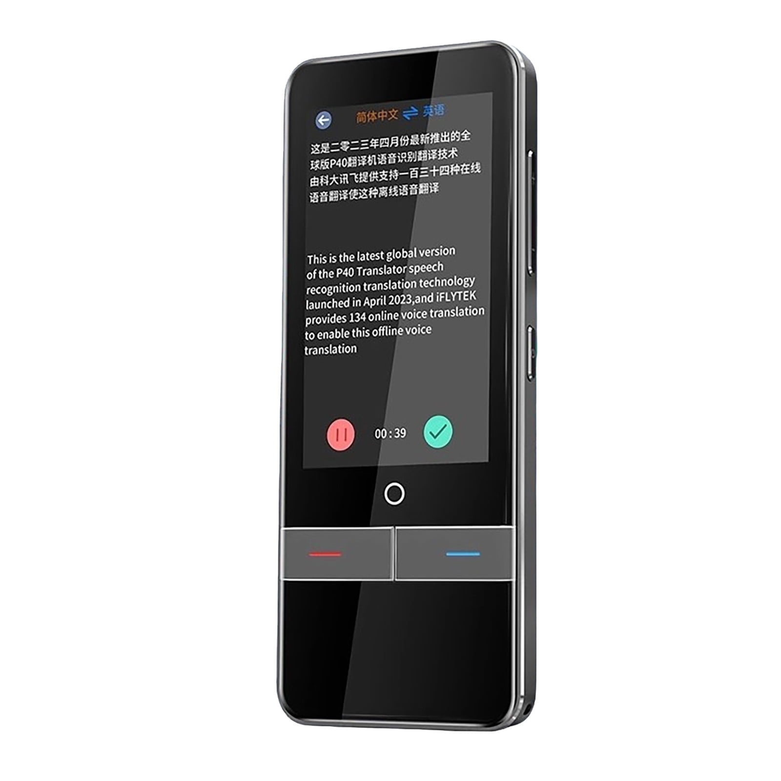 erfcxs F6 Smart Voice Real Translation Device With 70+ Languages ...