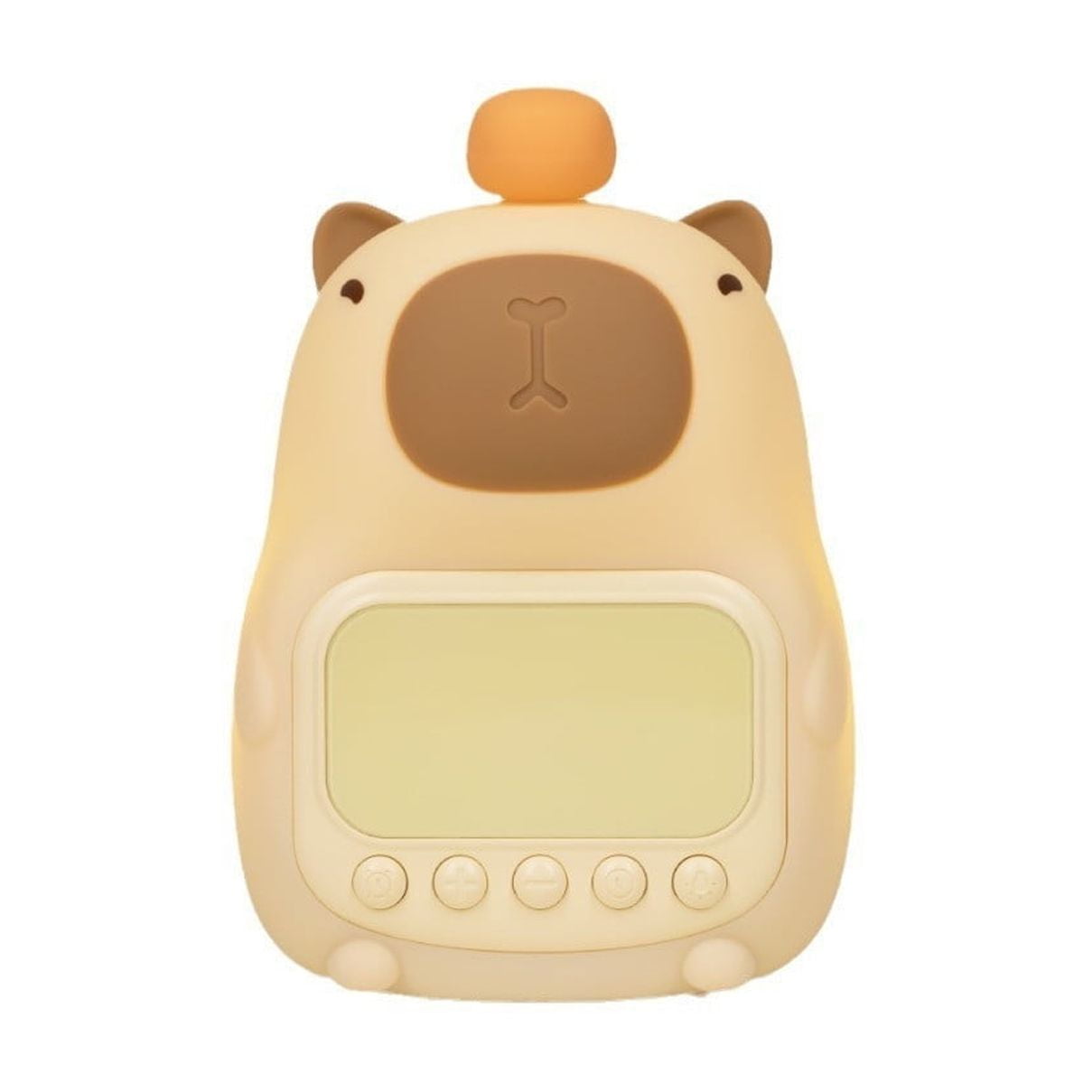 erfcxs Fanysdsi Cute Digital Clock Cute Alarm Clock Capybara Light Cute ...