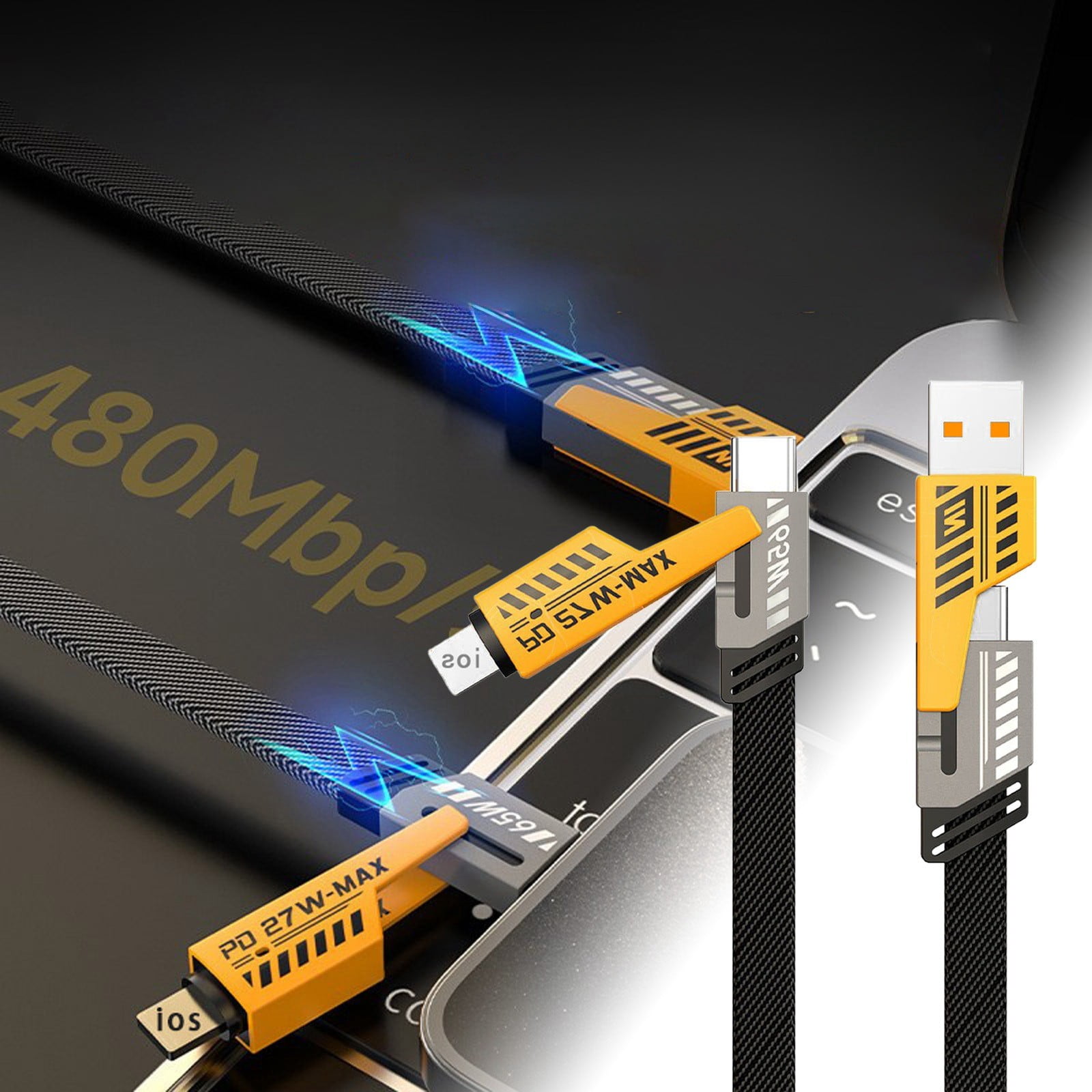 erfcxs Fast Charging USB C Compatible With And Type C Devices High ...