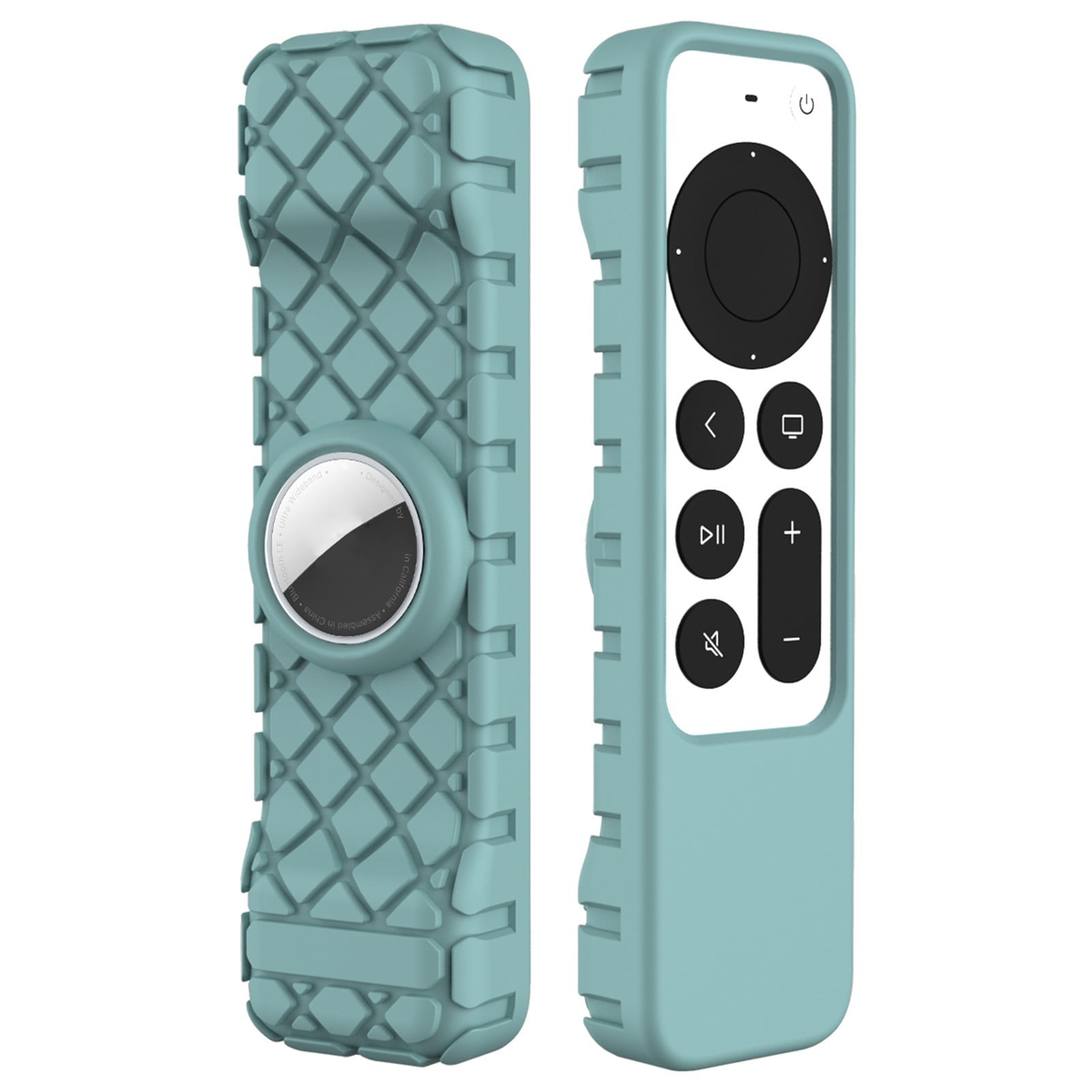 erfcxs For AirTag Silky Soft Protective Case For TV 4K Siri Remote 2026 ...