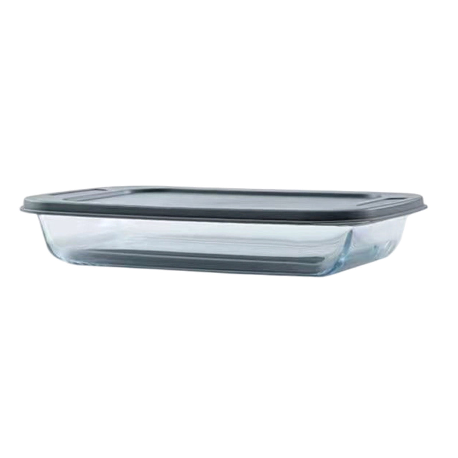 erfcxs Glass 11.7x7 Baking Dish 2.4L 11.7x7 Inch Oblong Glass Cake Pan ...