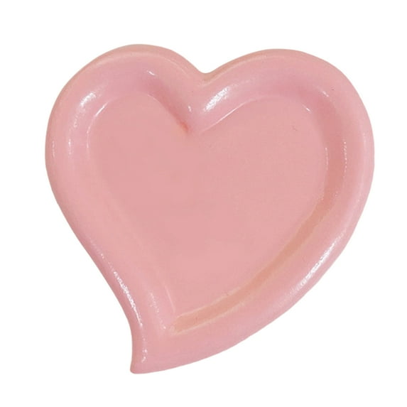 erfcxs Heart Shaped Tray Resin Concrete Valentine's Day Silicone Epoxy ...
