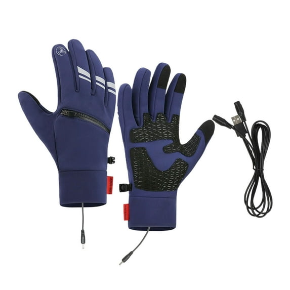erfcxs Heated Touchscreen Glove Liners with Rechargeable Battery for ...