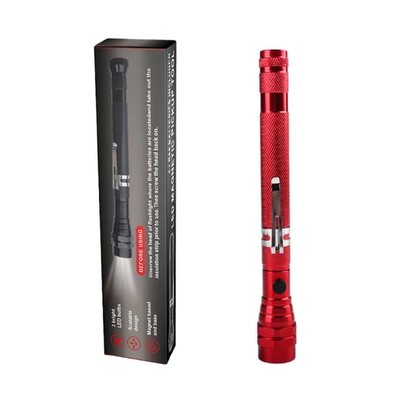 erfcxs High Power LED Telescopic Flashlight with Base for Outdoor ...