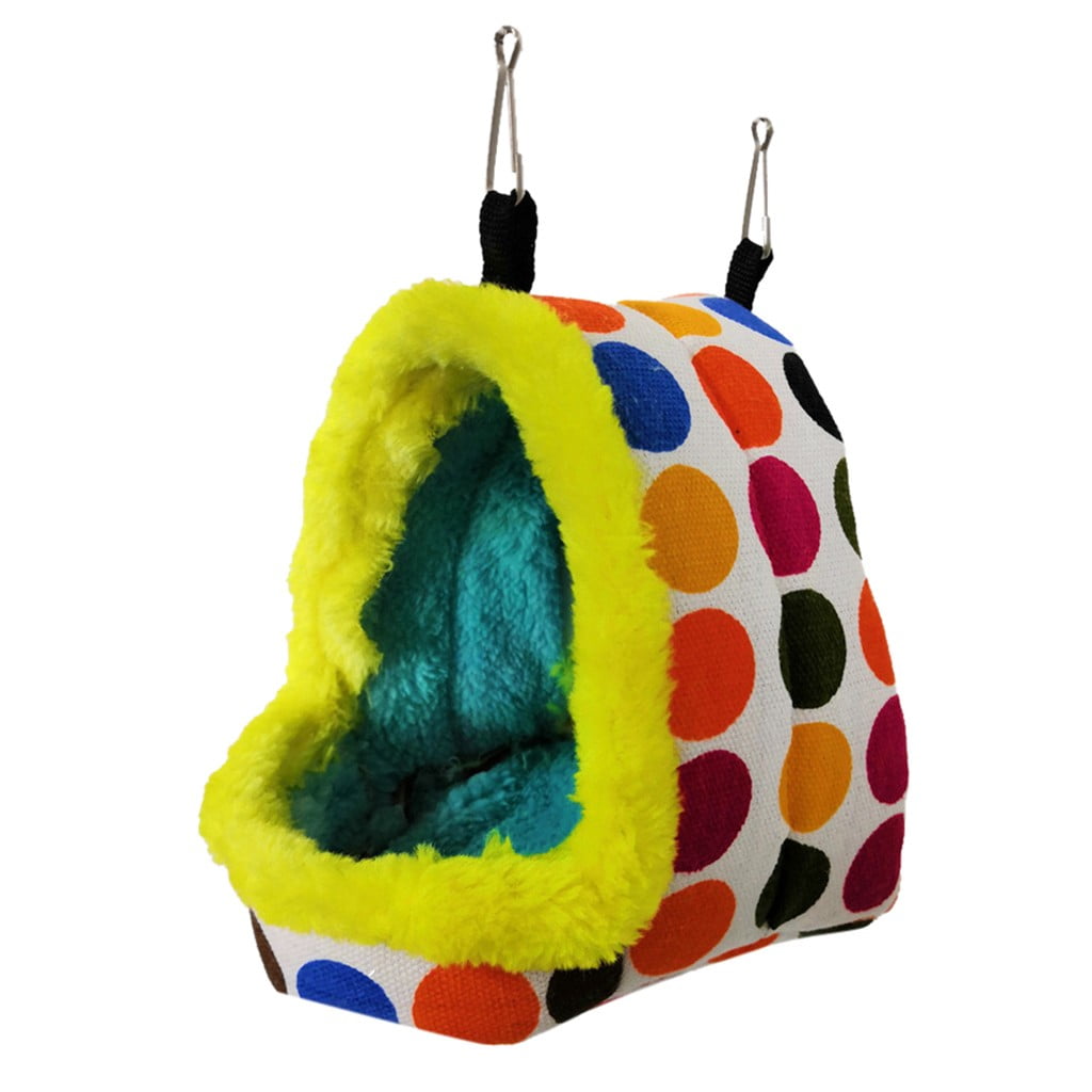 erfcxs Hot Bird Bed House Winter Warm Hanging Bed Cave for Parakeet ...