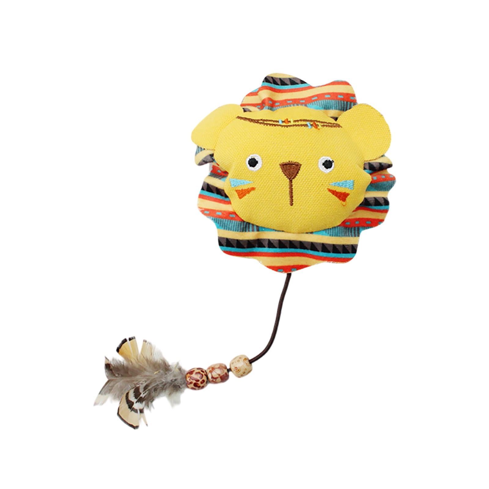 erfcxs Indoor Cat Chew Teething For Interactive Cartoon Design Soft ...