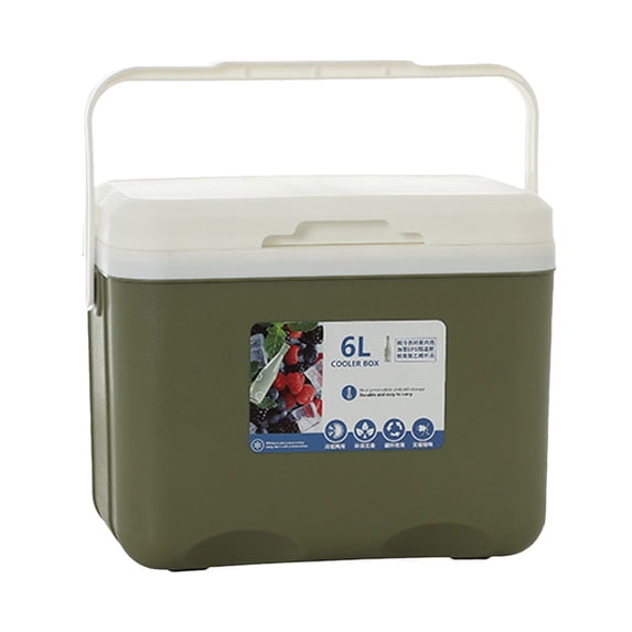 erfcxs Insulated Cooler Hard Personal 6L Ice Chest For Hot Food Storage ...