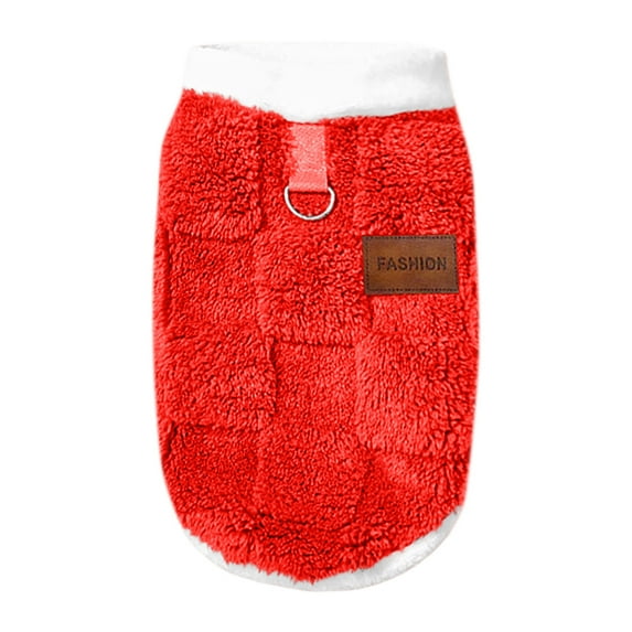 erfcxs Insulated Vest Winter Coat For Small Medium Dogs Featuring Leash ...