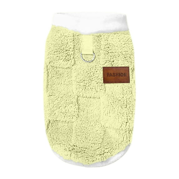 erfcxs Insulated Vest Winter Coat For Small Medium Dogs Featuring Leash ...