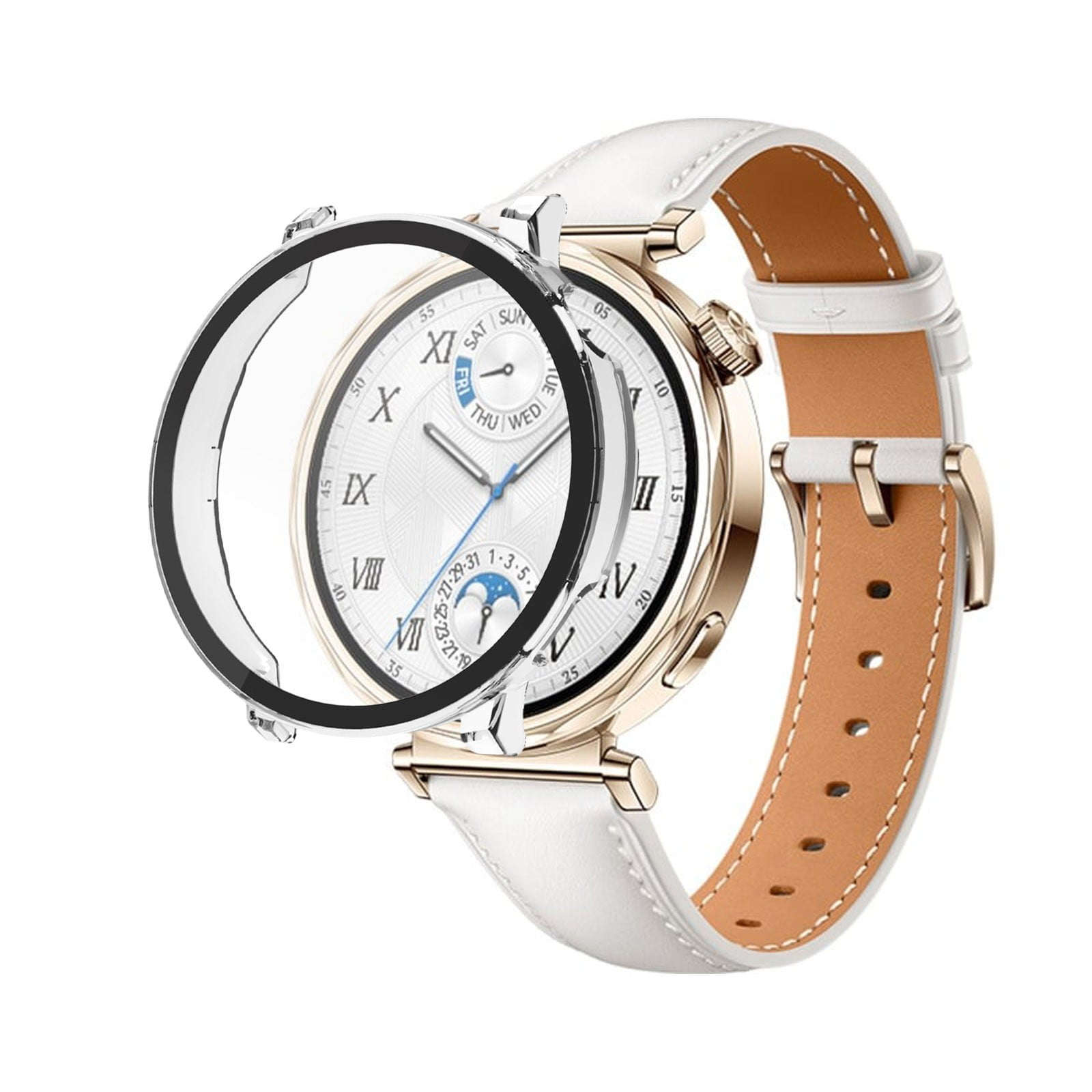 erfcxs Integrated Protective Compatible With Smartwatch PC + Tempered ...