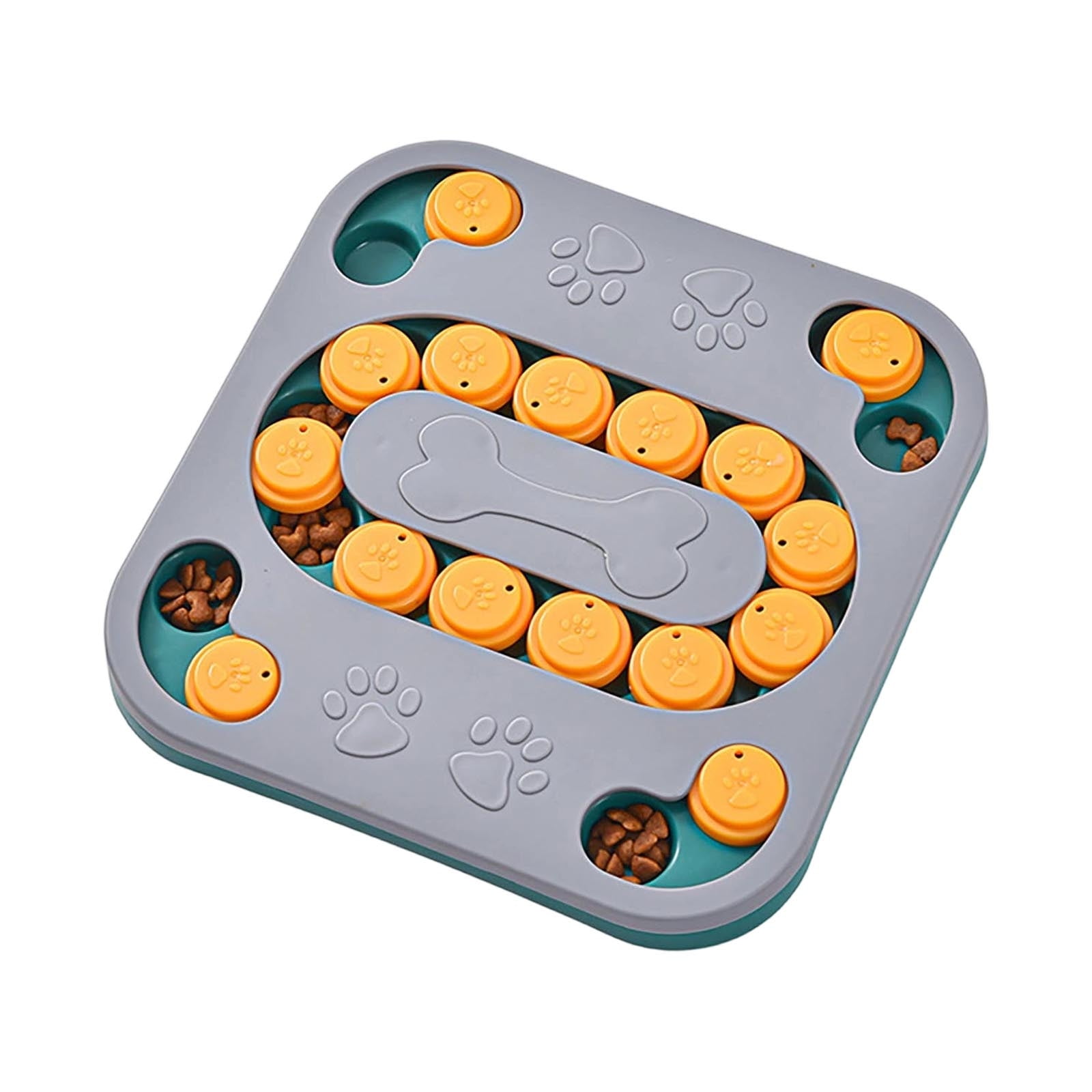 erfcxs Interactive Puzzle Feeder Slow Food Bowl For Pet Mental ...