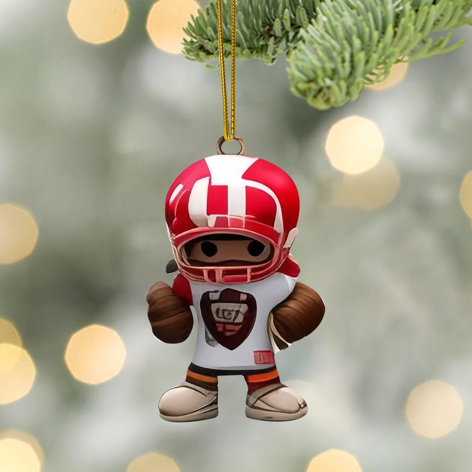 erfcxs Interesting Super Wrist Style Rugby Player Acrylic Statue ...