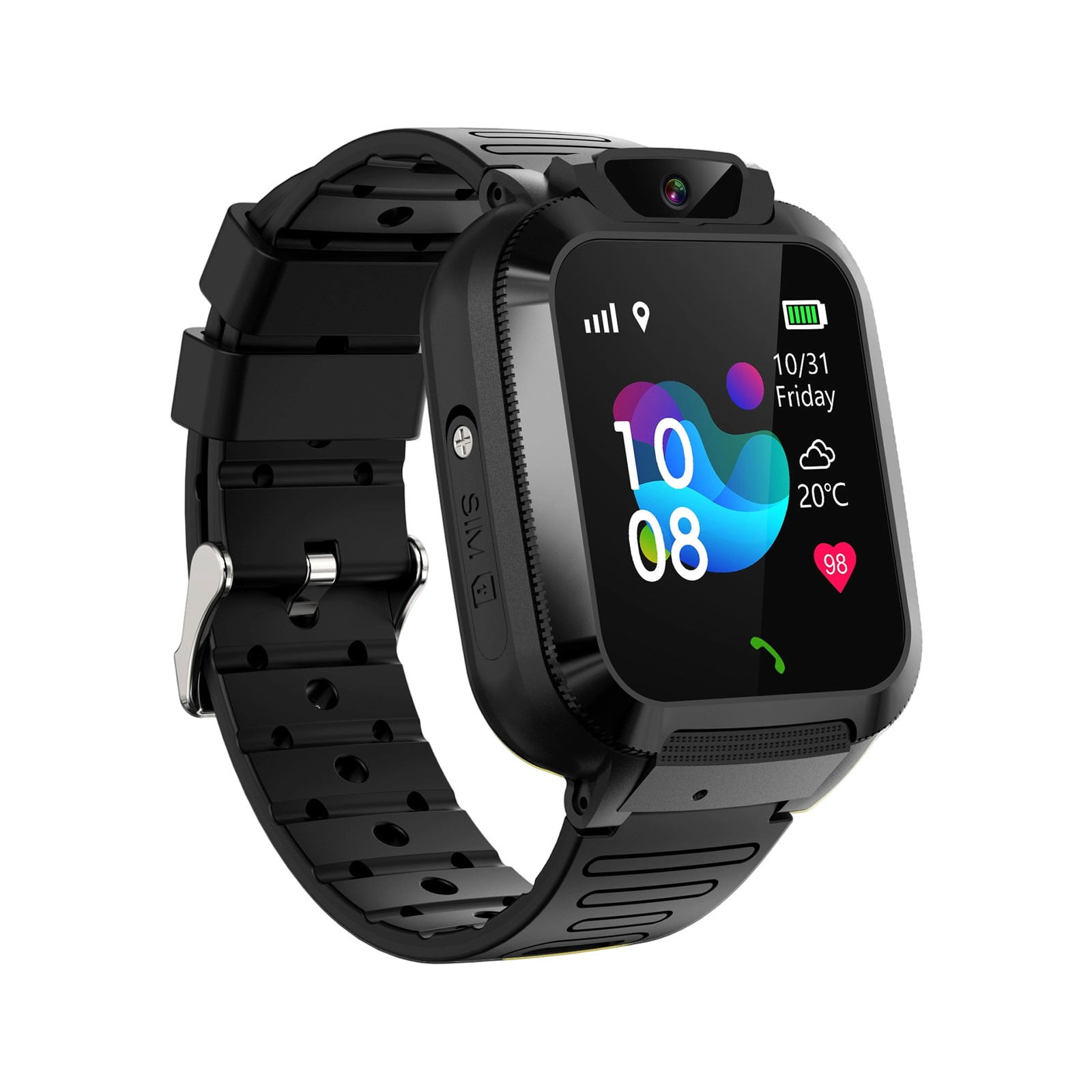 erfcxs Kids Smart Watch With Phone Call Locator Wearable For Children ...