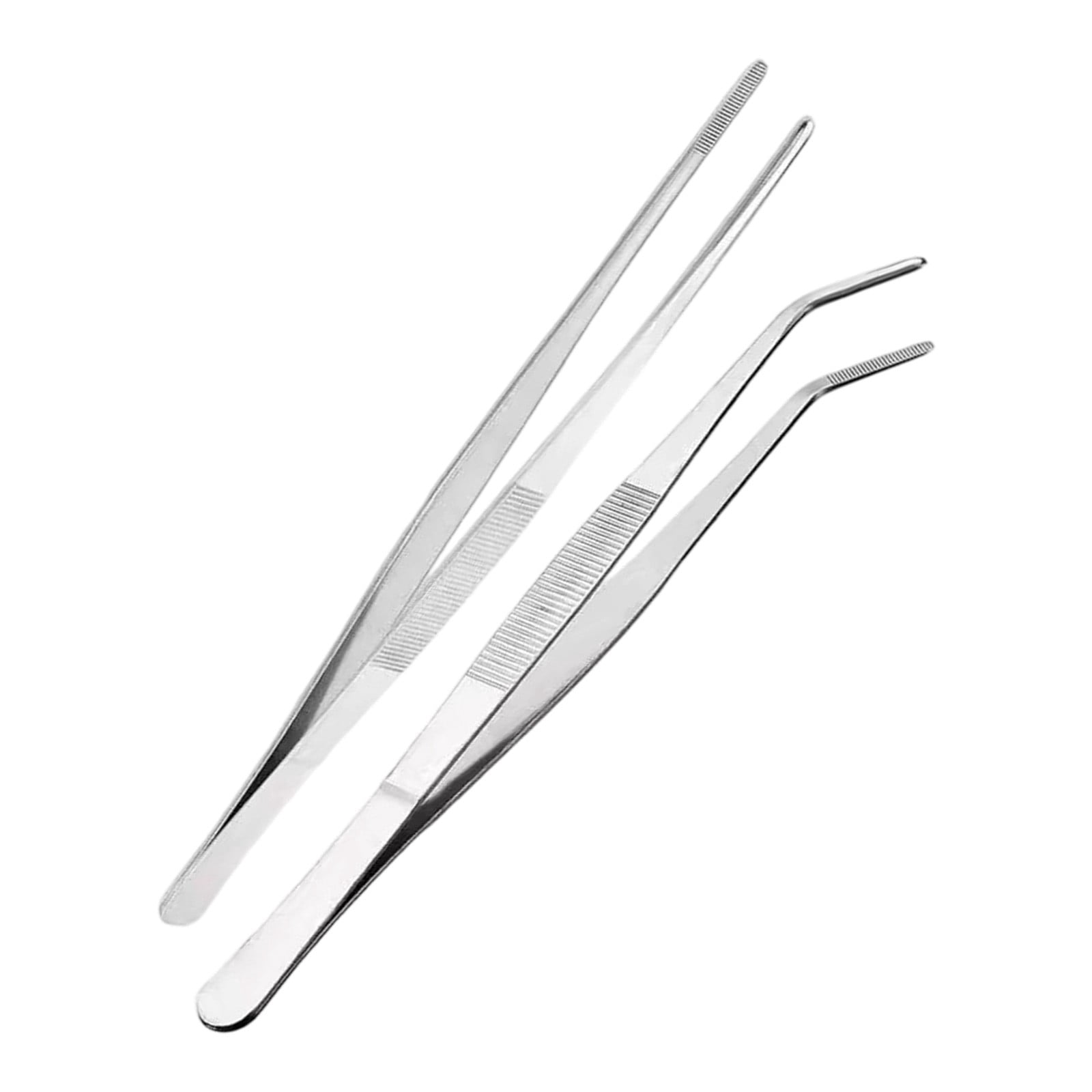 erfcxs Kitchen Tweezers 12 Inch Extra Long Stainless Steel Tweezers For ...