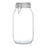 erfcxs Leak Proof Airtight Latching Glass Storage Jars With Secure Lock ...