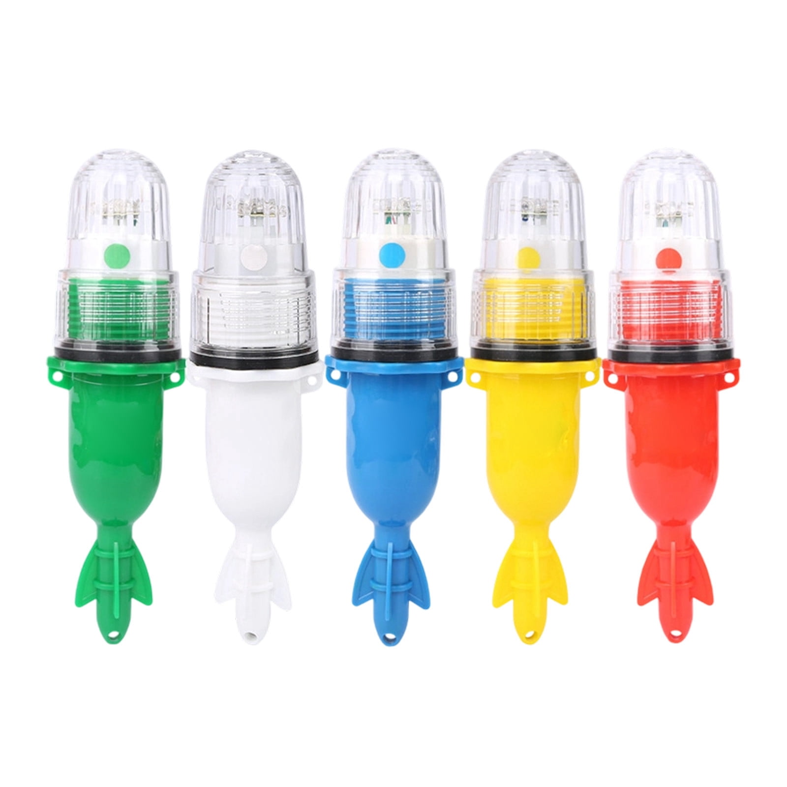 erfcxs Marine LED Fish Light High Brightness Signal Warning Light Color ...