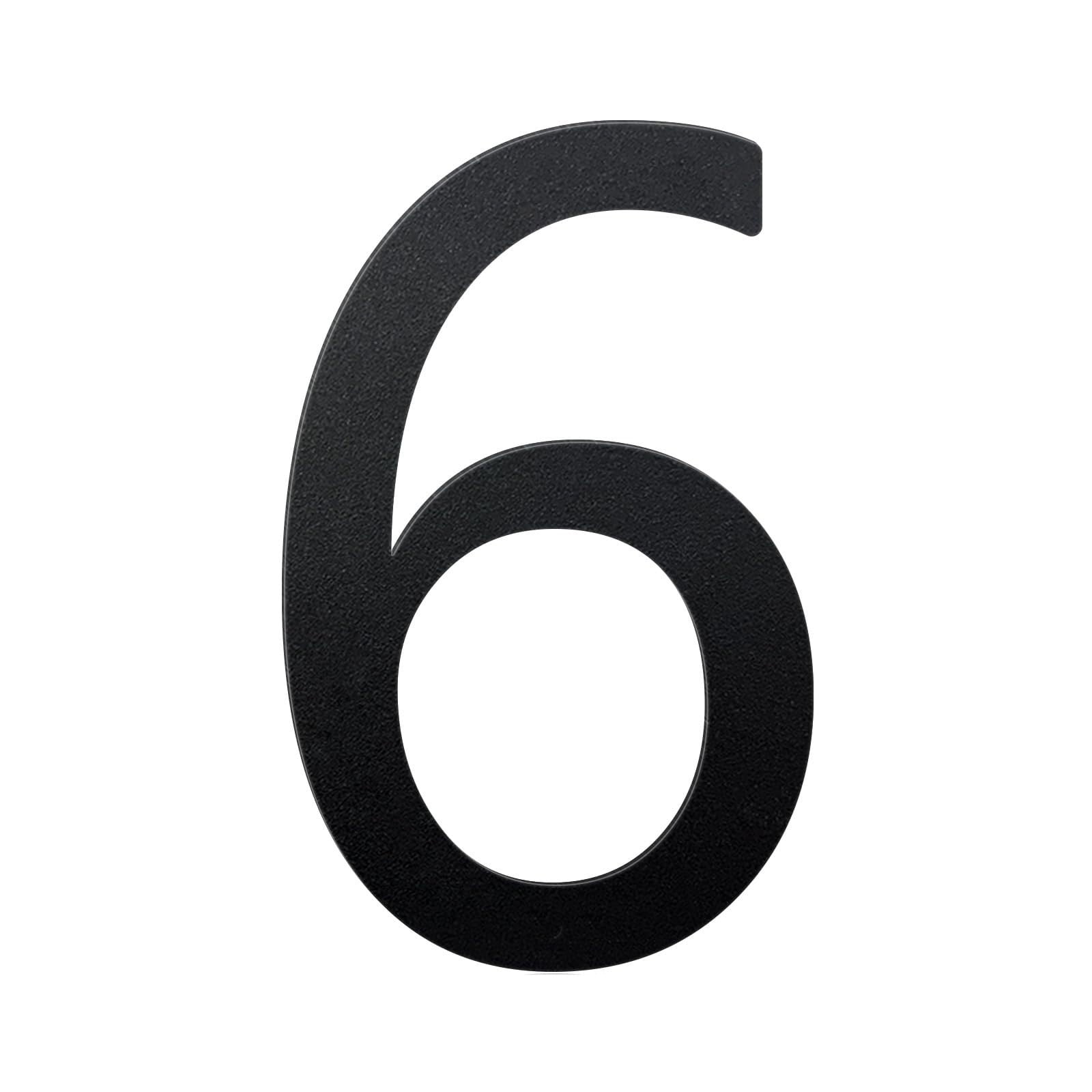 erfcxs Modern Number Sign Door Hanging Decoration with Elegant Letters ...