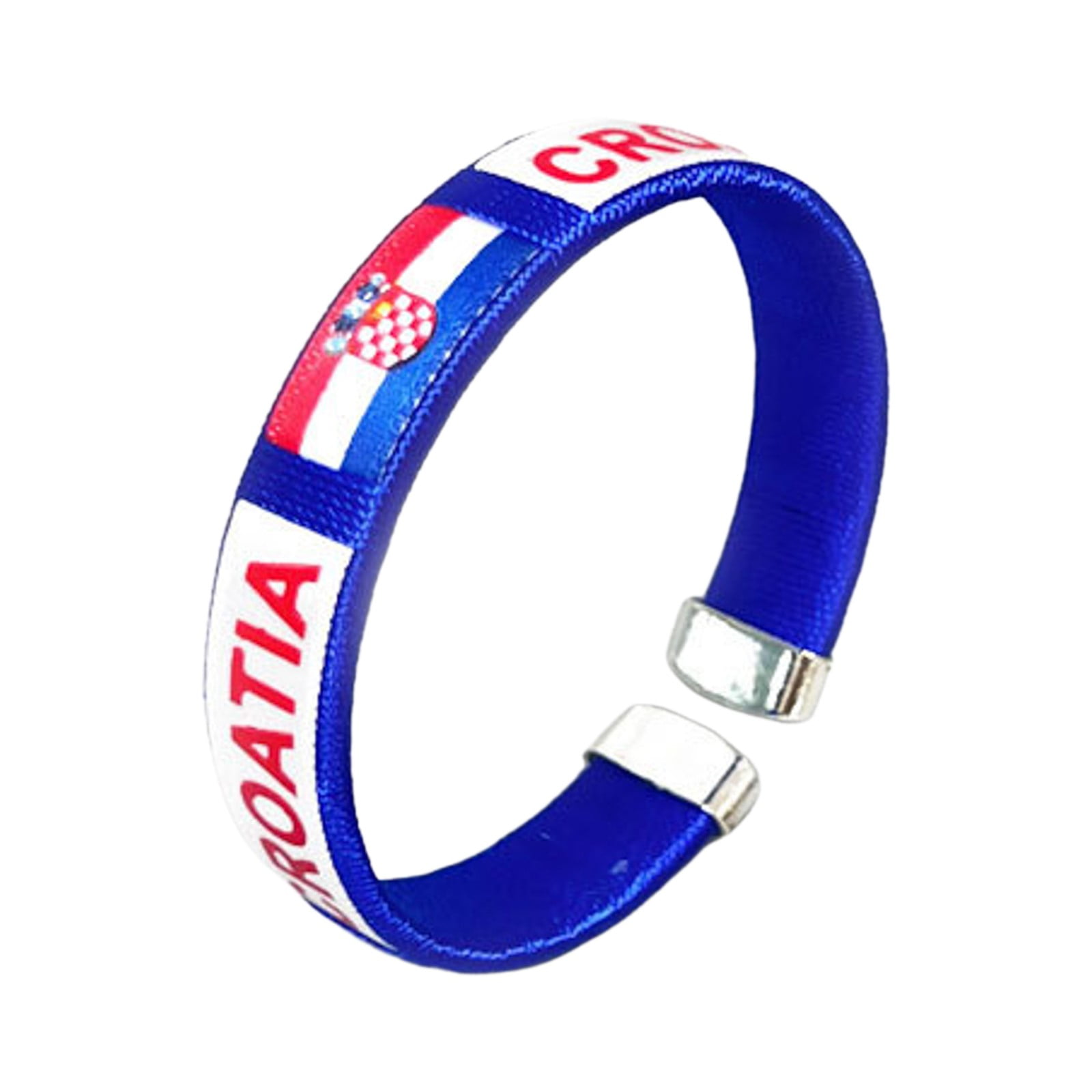 erfcxs National Flag Wristband Sports Bracelet Embroidered Wristlet ...