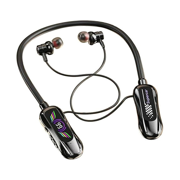 erfcxs New Wireless Neck Hanging Neck Headset Long Battery Life In Ear ...