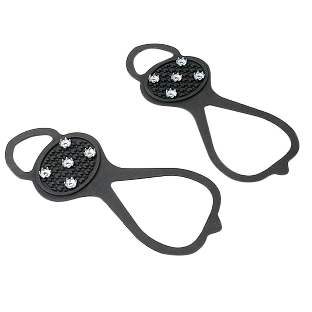 erfcxs Non- Snow Cleats Shoes Boots Cover Step Ice Spikes Grips ...