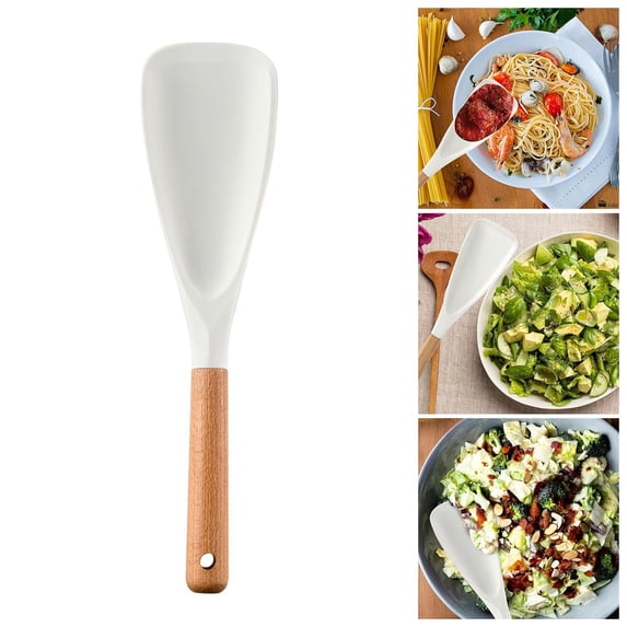 erfcxs Pack of 1 Silicone Cooking Spatula, Heat Resistant Solid Turner ...