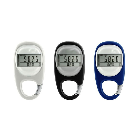 erfcxs Pedometer For Walking Accurate Step With Carabiner 3D Step ...