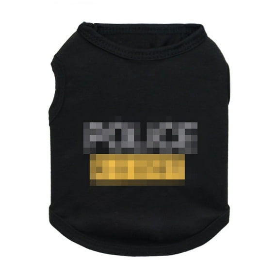 erfcxs Pet Clothing Vest Dog Summer Clothing Polyester Breathable Teddy ...