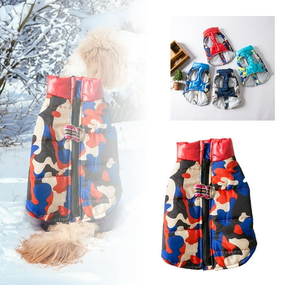 erfcxs Pet Dog Clothes Autumn And Winter Clothes Thickened Warm Dog ...