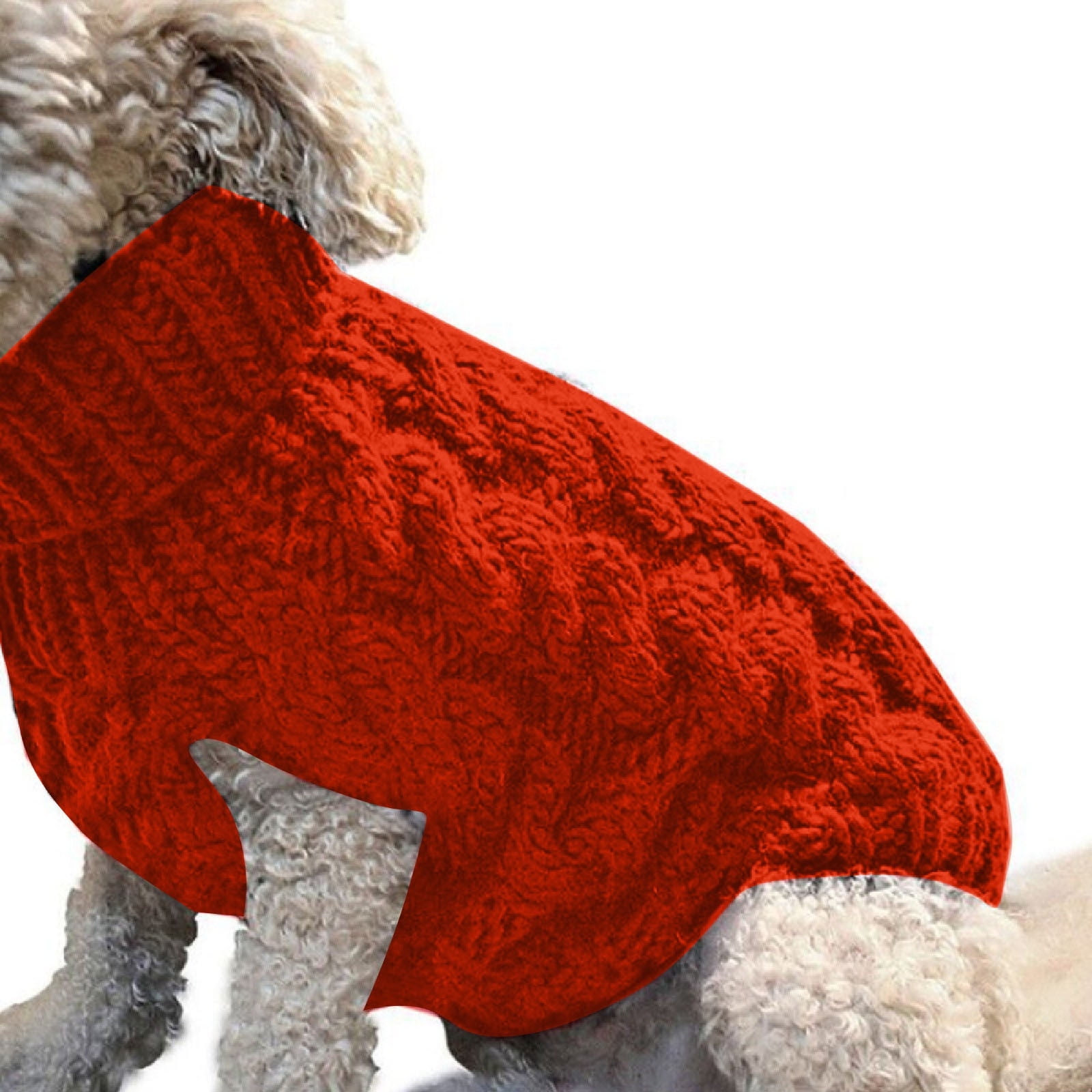 erfcxs Pet Dog Turtleneck Knitting Sweater Coat Winter Warmer ...