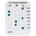 erfcxs Pet Feeding Record Board Cat And Dog Feeding Tips Feeding Sign ...