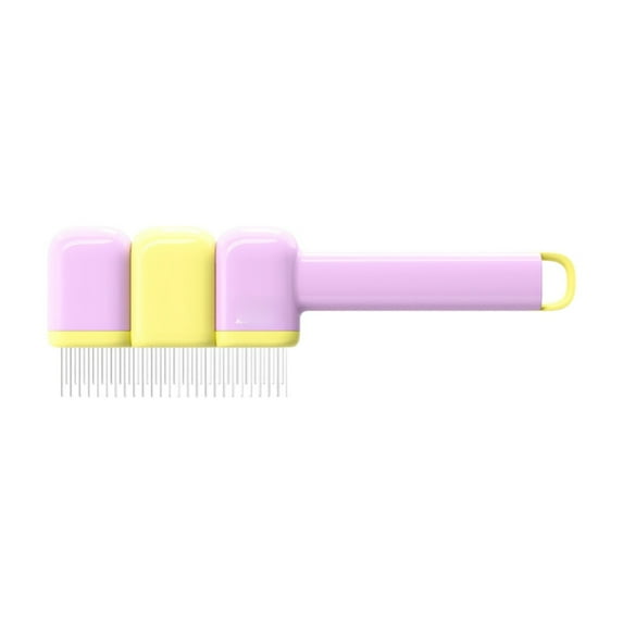 erfcxs Pet Grooming Brush Lint Remover Self Cleaning Comb Special For ...