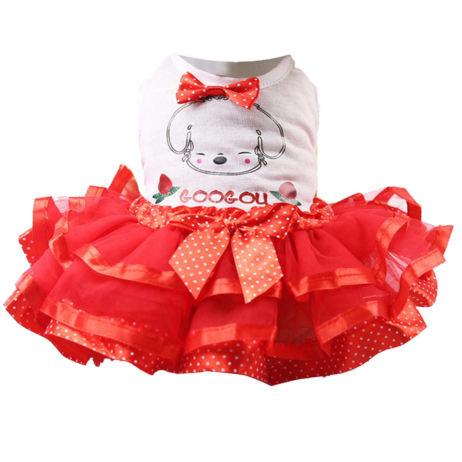 erfcxs Pet Spring Summer Breathable Skirt Dog Cat Clothing - Walmart.com