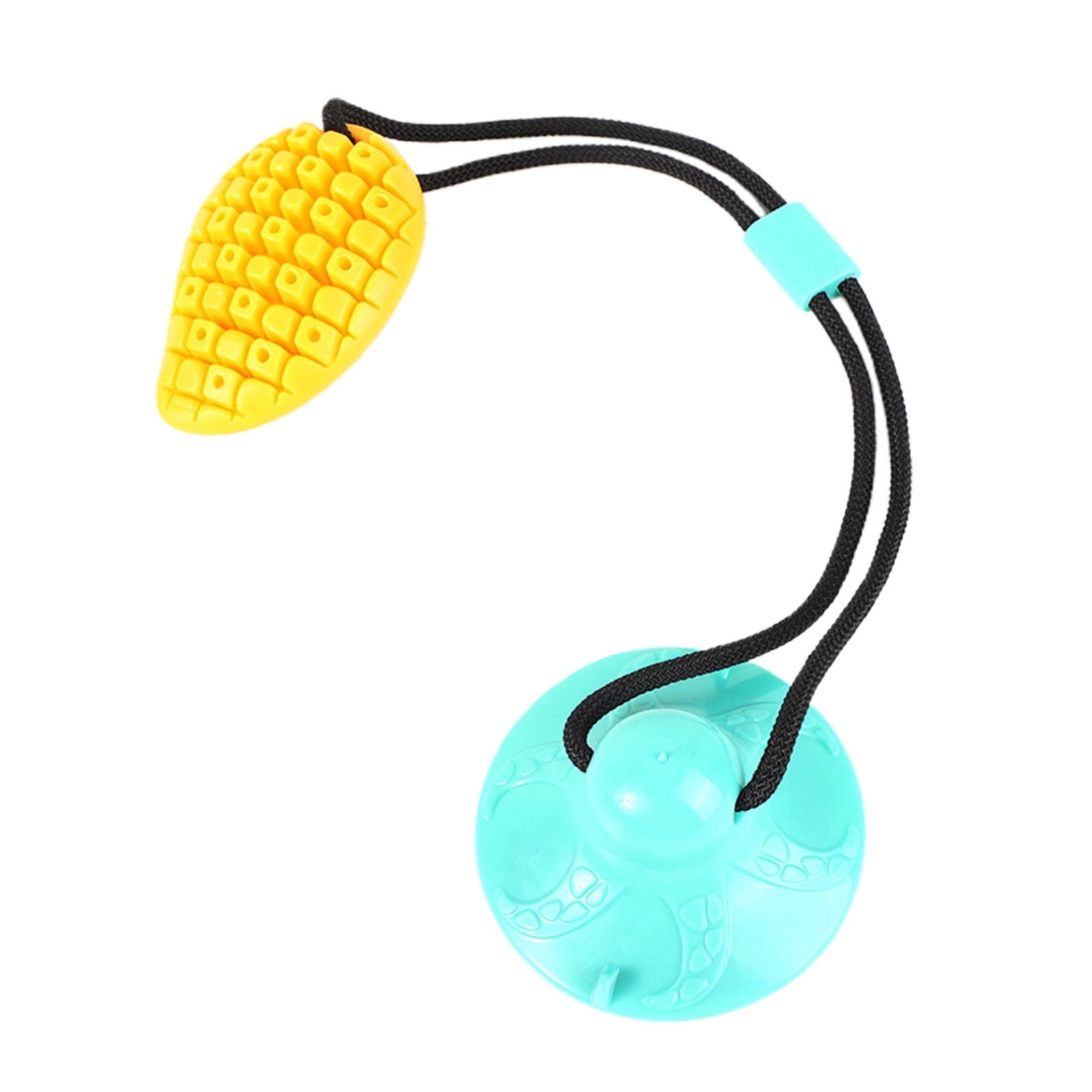 erfcxs Pet Toy Suction Cup Pull Rope Dog Teething Leaking Toy Pet Teeth ...