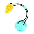 erfcxs Pet Toy Suction Cup Pull Rope Dog Teething Leaking Toy Pet Teeth ...