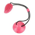erfcxs Pet Toy Suction Cup Pull Rope Dog Teething Leaking Toy Pet Teeth ...