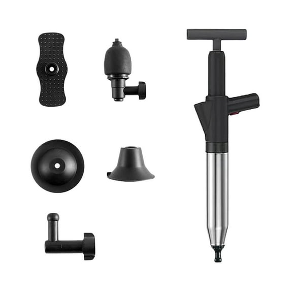 erfcxs Pneumatic Floor Drain Unclogging Tool Powerful Toilet Pipe ...