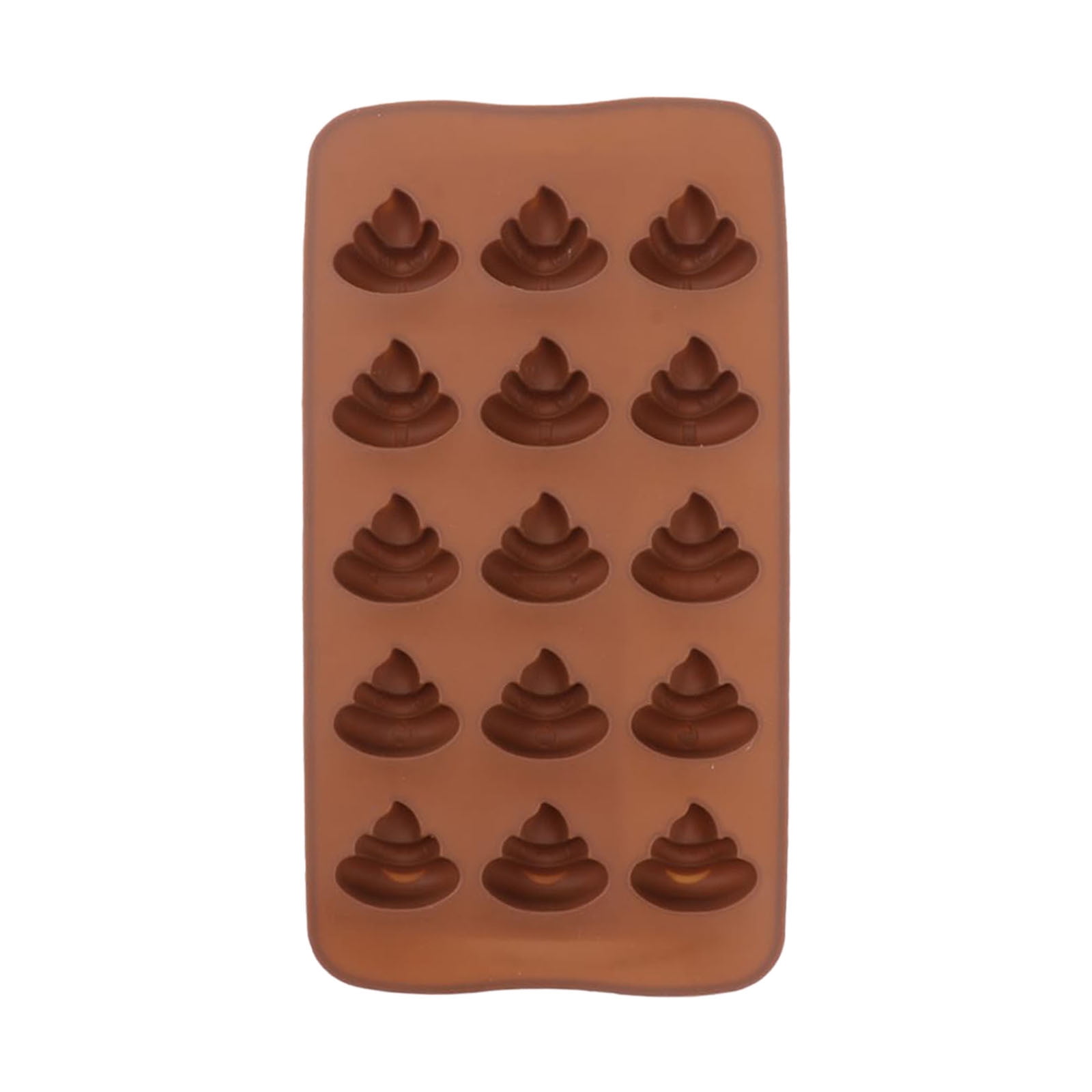 erfcxs Poop Shape Silicone Baking Funny Candy For Chocolate Gummy Ice ...