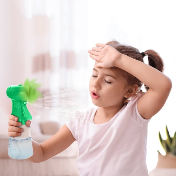erfcxs Portable Handheld Fan Battery Operated Water Spray Personal ...