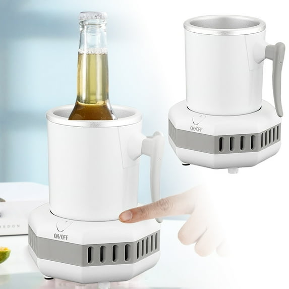 erfcxs Portable Ice Maker Machine Countertop Fast Mini Freezer For ...