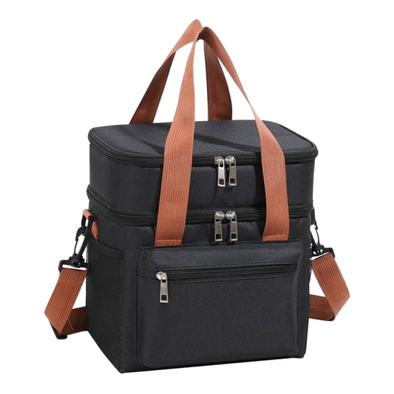 erfcxs Portable Insulated Lunch Bag With Shoulder Strap Large Capacity ...