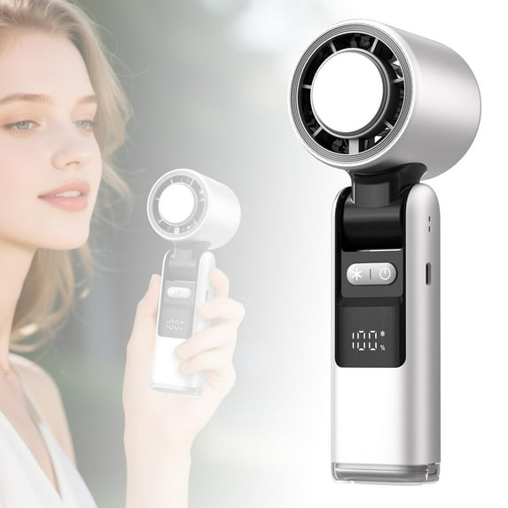 erfcxs Portable Rechargeable Handheld Fan With Powerful Airflow For ...