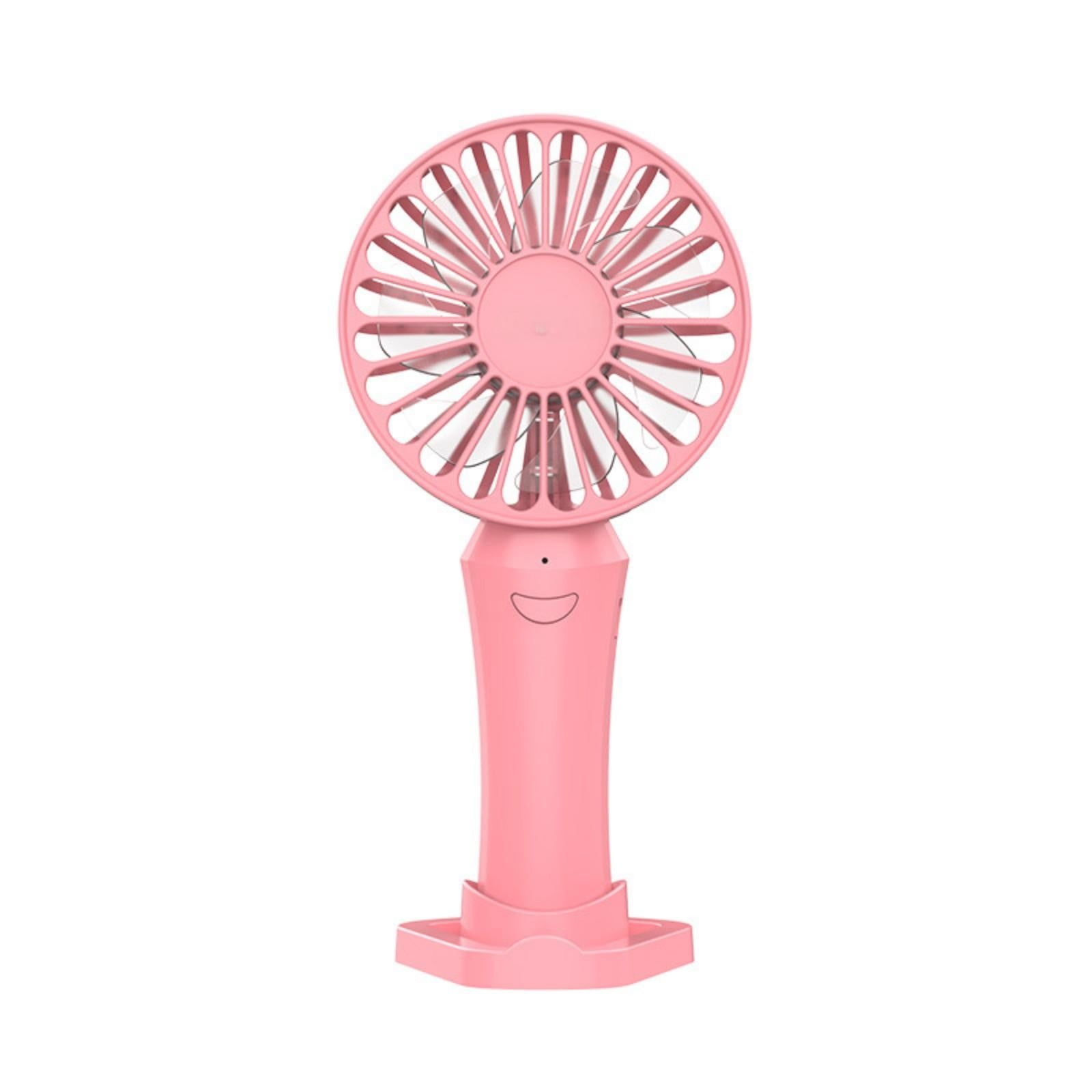 erfcxs Portable USB Desk Fan Mini Handheld Personal Fan With 800mAh ...