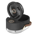 erfcxs Portable USB Desktop Fan With Mist Humidifier and Foldable ...