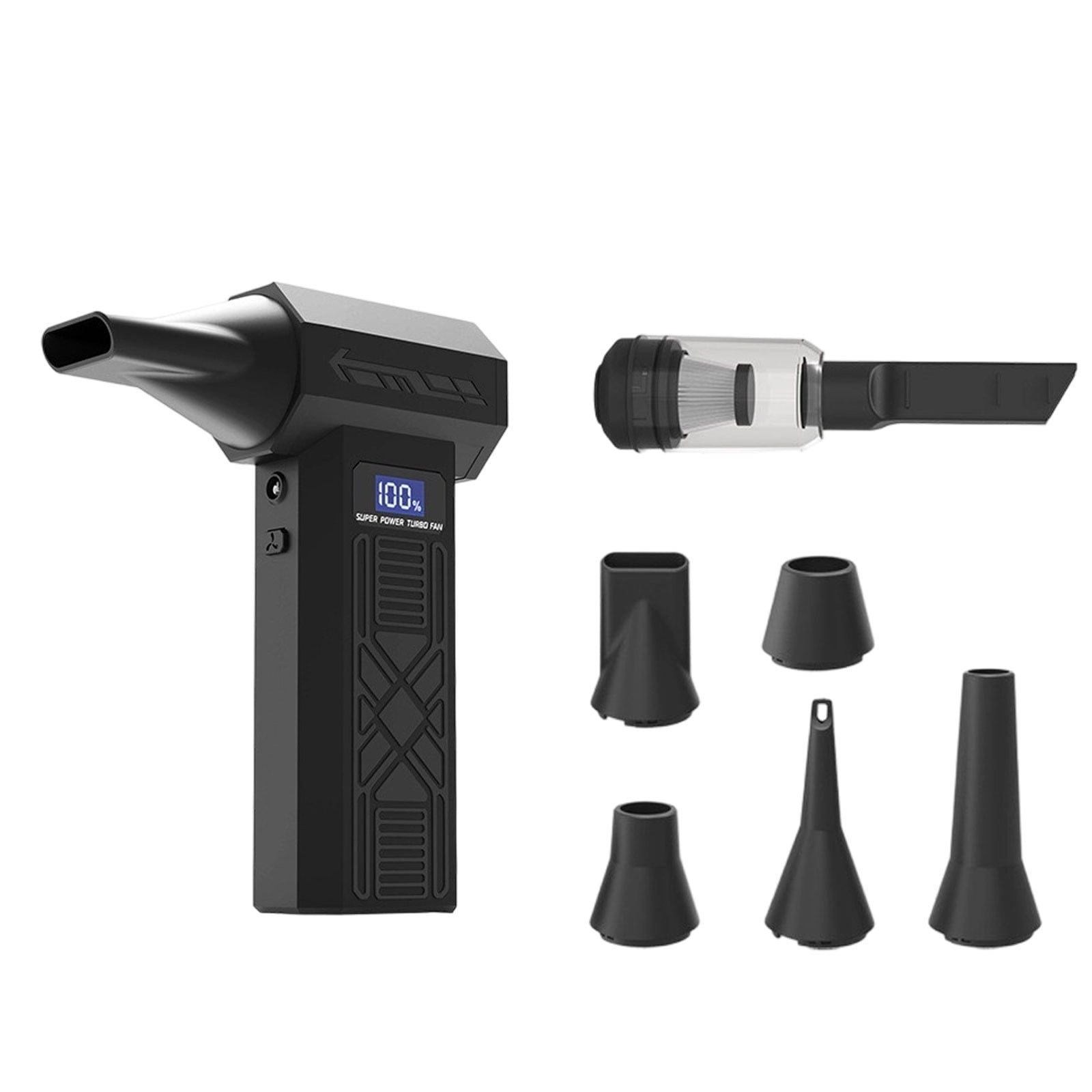 erfcxs Rechargeable Cordless Air Duster Blower With LED Light Mini ...